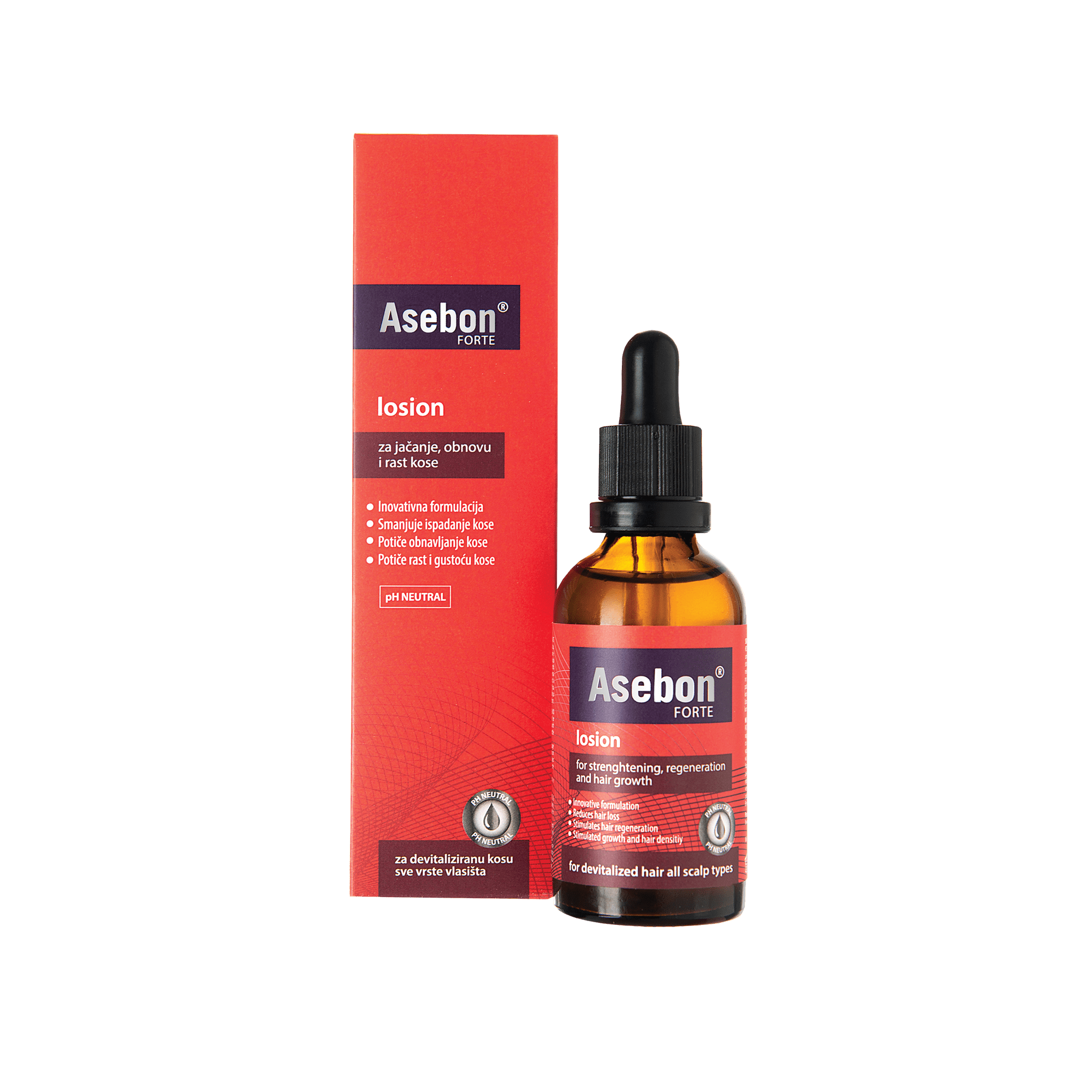 Forte Lotion for strenghtening, regeneration and hair growth, 50 ml ...