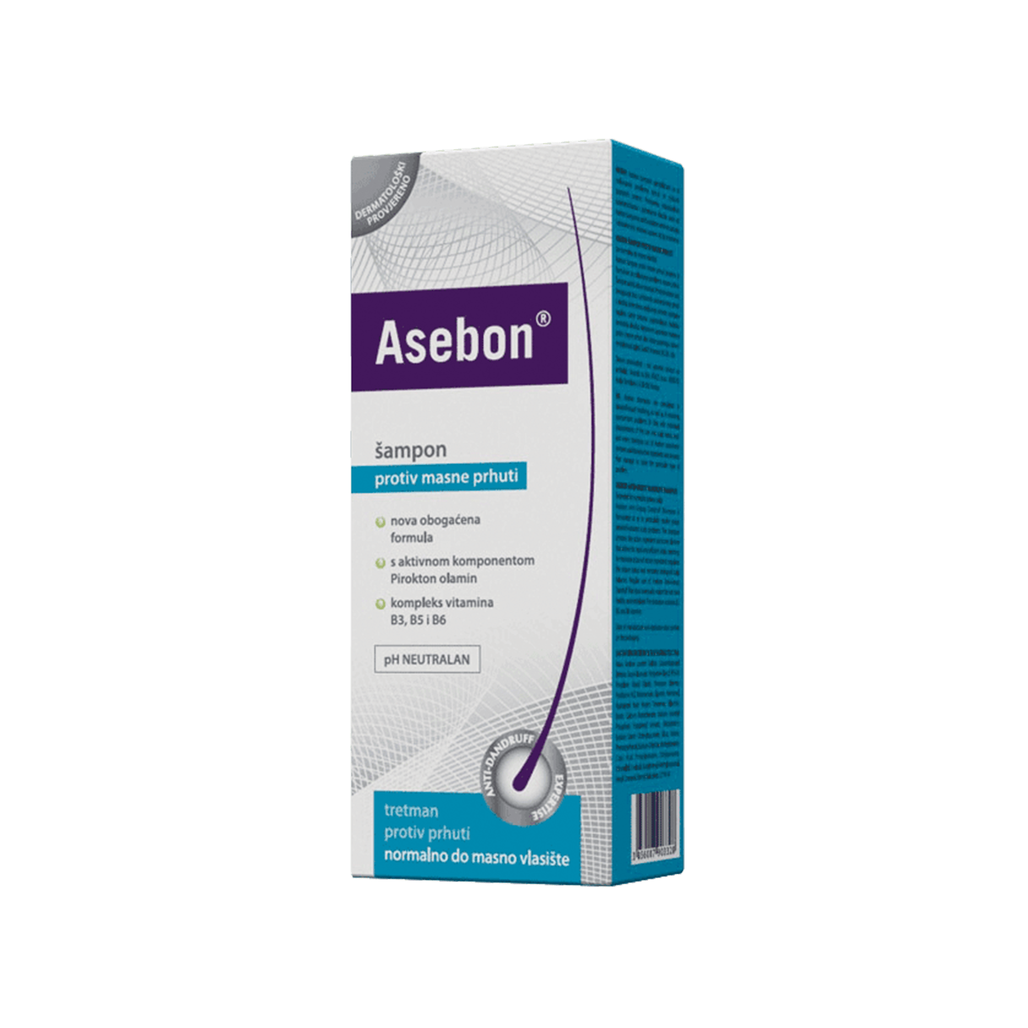 Anti-oily dandruff shampoo for oily scalp, 200 ml | www.nesesser.com