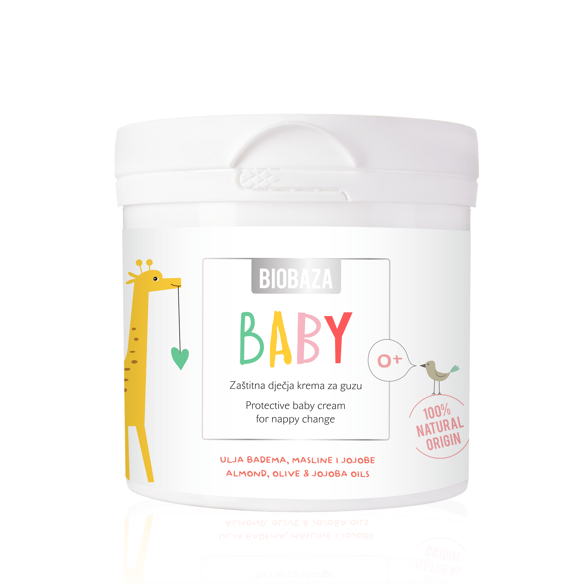 Baby Protective baby cream for diaper change, 550 ml | www.nesesser.com
