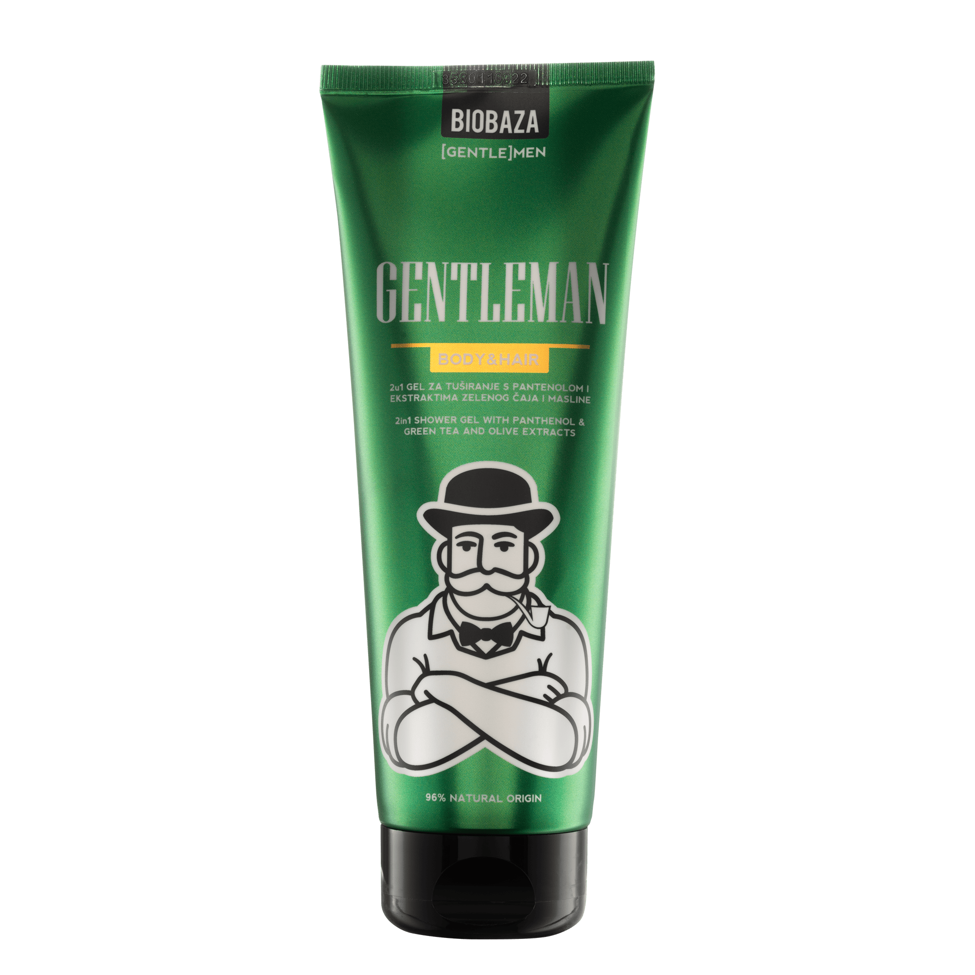 Gentleman 2u1 Body&Hair Shower gel, 220 ml | www.nesesser.com