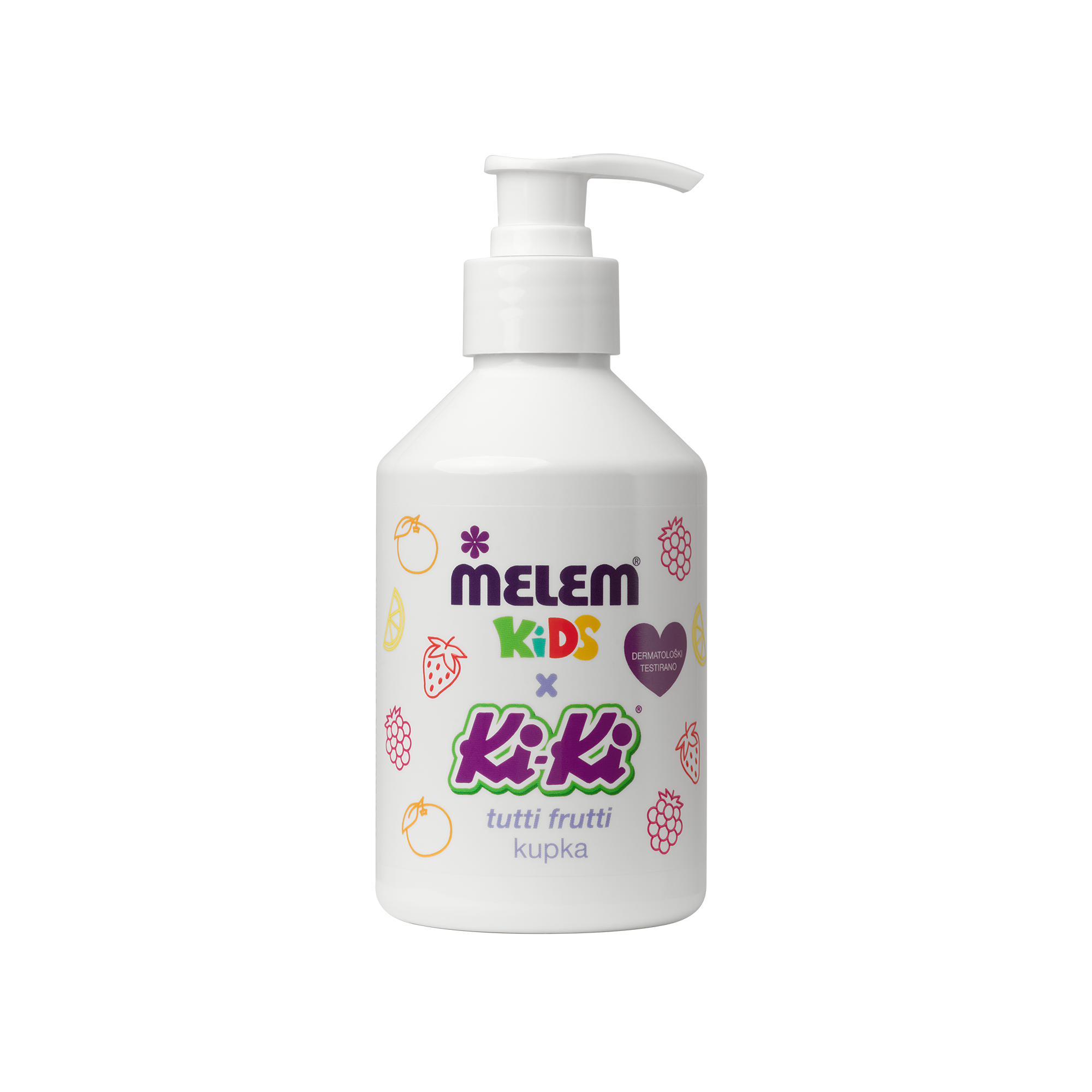 Melem Kids x KiKi Tutti Frutti bath, 300 ml | www.nesesser.com