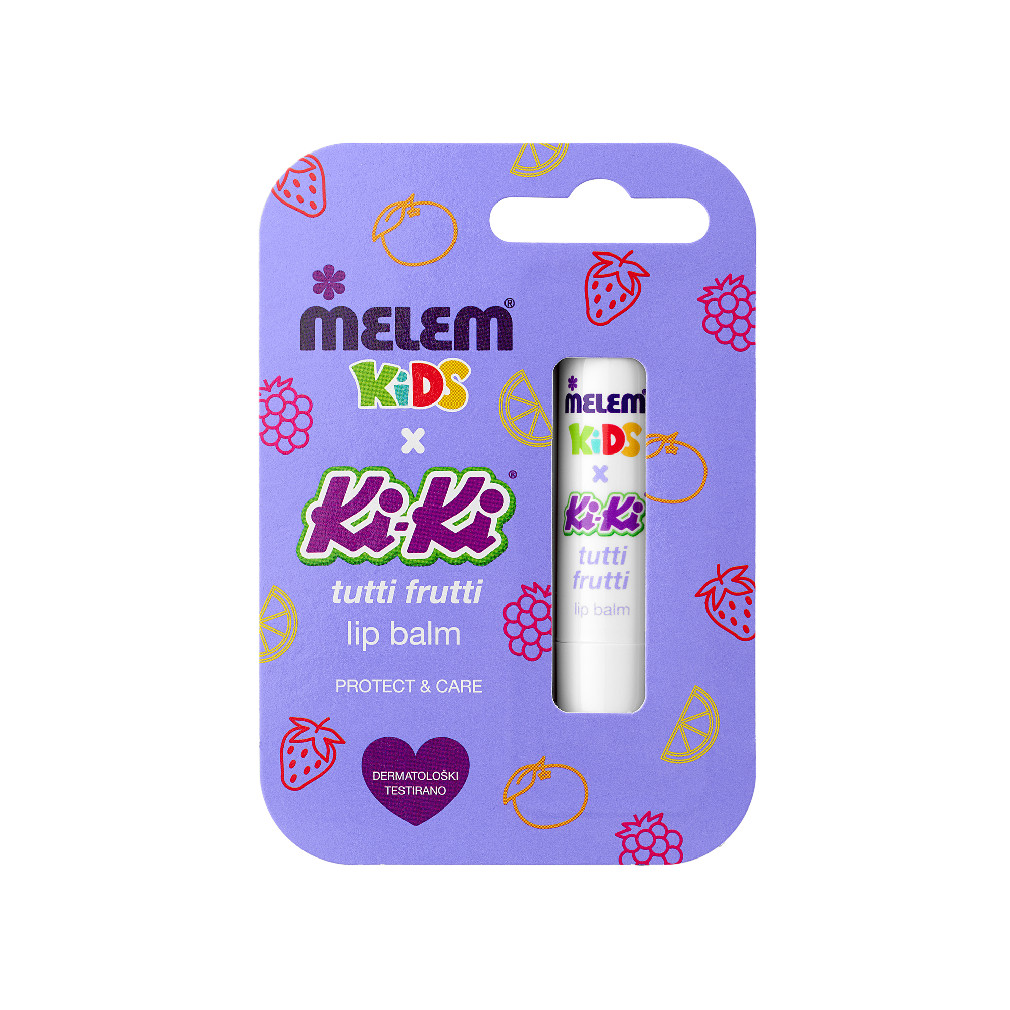 Melem Kids x KiKi Tutti Frutti Lip balm, 4,5 g | www.nesesser.com
