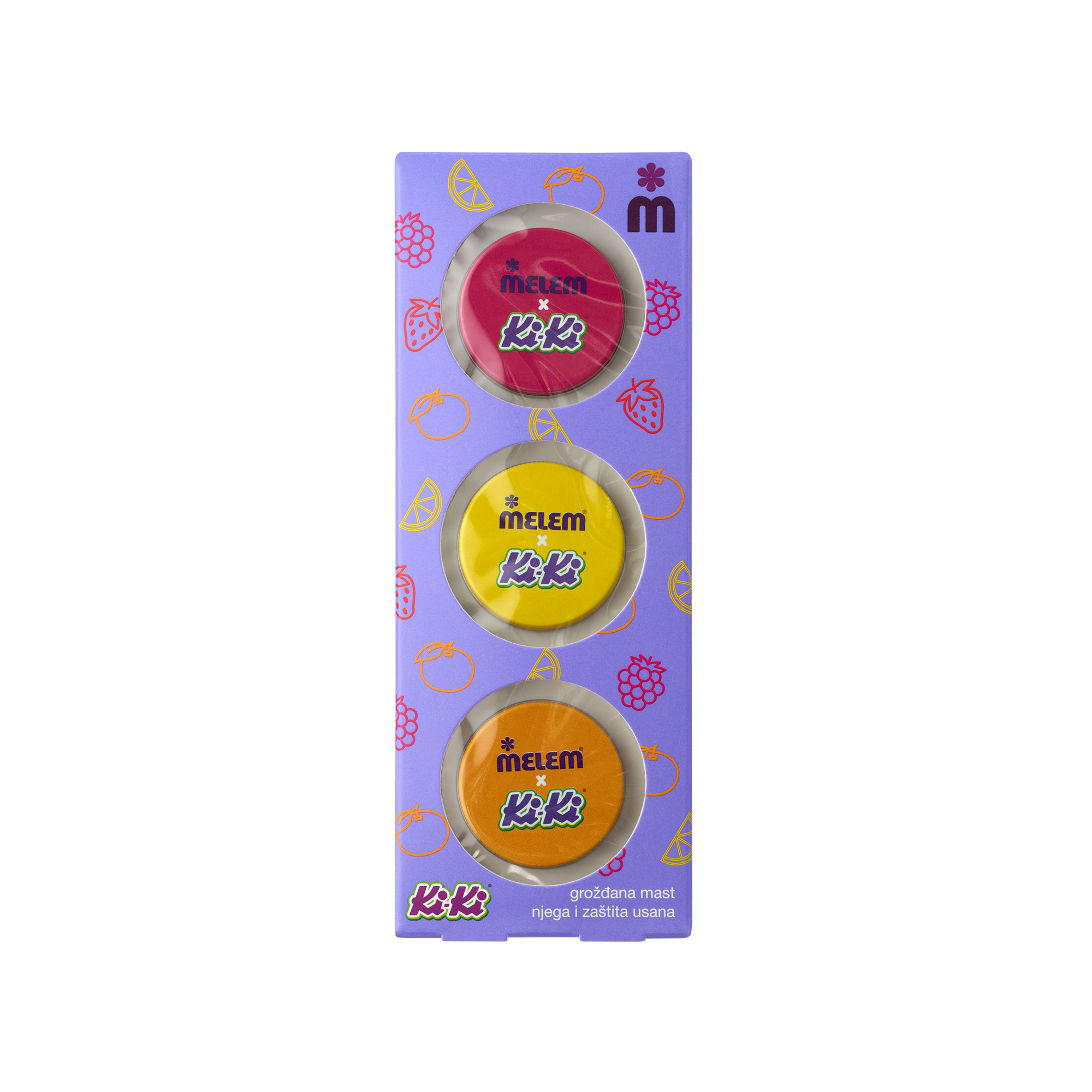 Melem Kids X Kiki Tutti Frutti Tripack, 3x10 ml | www.nesesser.com